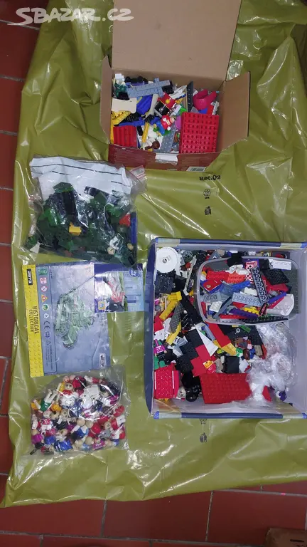 kostky na stavění, neoriginál lego 3kg mix - Kostelec nad Orlicí ...