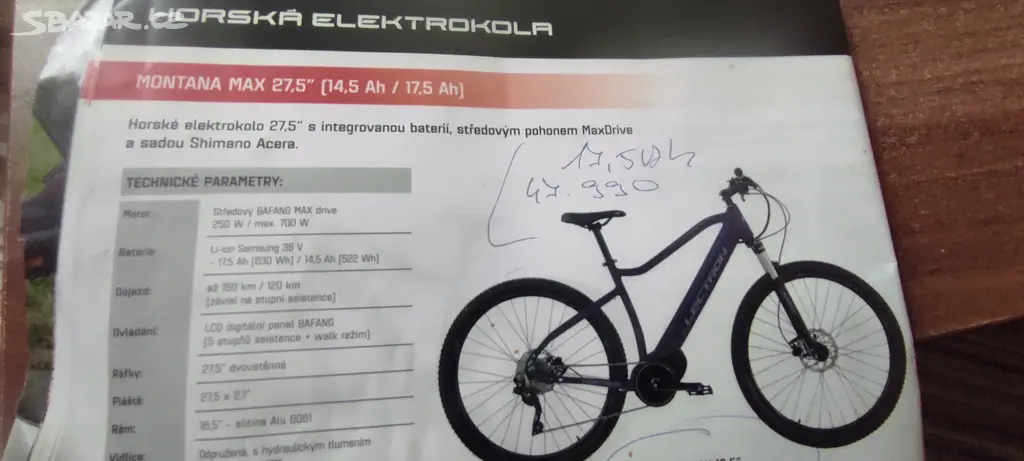 Elektrokolo Lectron - Třešť - Bazar - Sbazar.cz