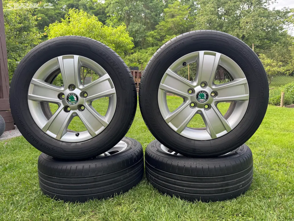 Originální alu kola Škoda Octavia 2 - Pyxis R15 - Kralupy nad Vltavou ...