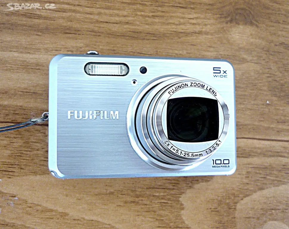 FUJIFILM J210, 10 MPX, 5xZOOM, SD 1 G, funkční - Praha 6 - Bazar ...