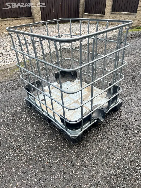 IBC klec na kubíkovou nádrž, plast, pozink - Mníšek pod Brdy - Bazar ...