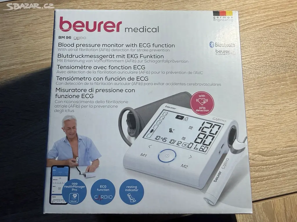 Měřič tlaku a EKG Beurer BM 96 | Nový v záruce - Liberec - Bazar ...