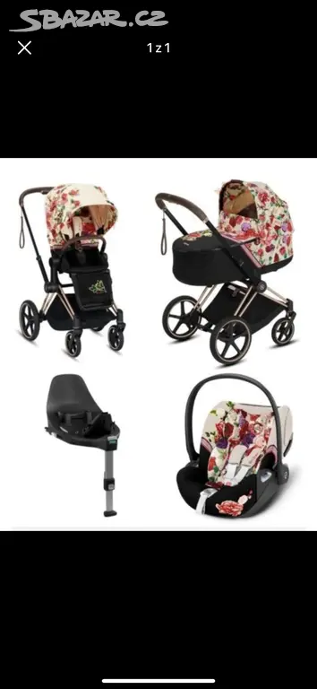 Trojkombinace Cybex Priam Blosson Light 2021 + pl. - Olomouc - Bazar ...