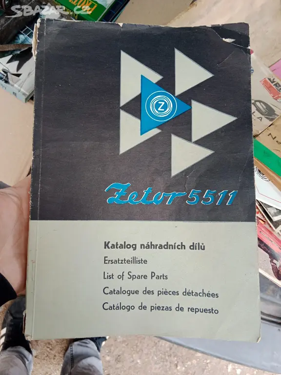 Katalog náhradních dílů Zetor 5511 - Havlíčkův Brod - Bazar - Sbazar.cz