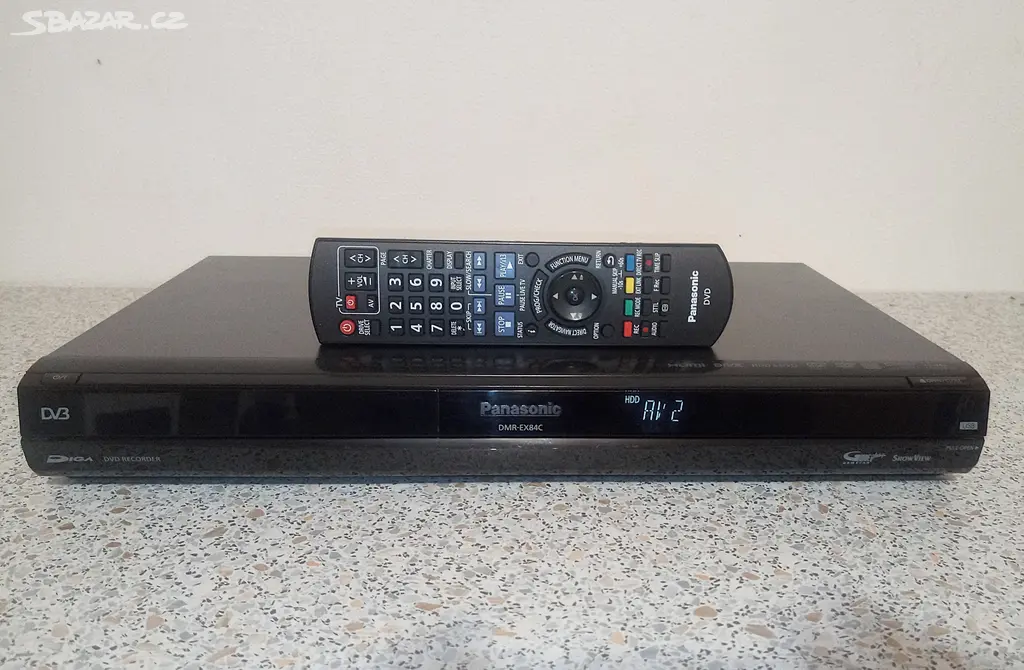 DVD rekordér Panasonic DMR-EX84 - Jindřichův Hradec - Bazar - Sbazar.cz