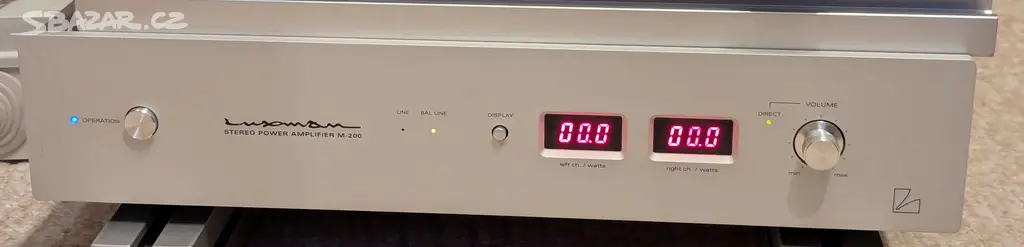 Luxman M-200 koncový zesilovač - Ostrava - Bazar - Sbazar.cz