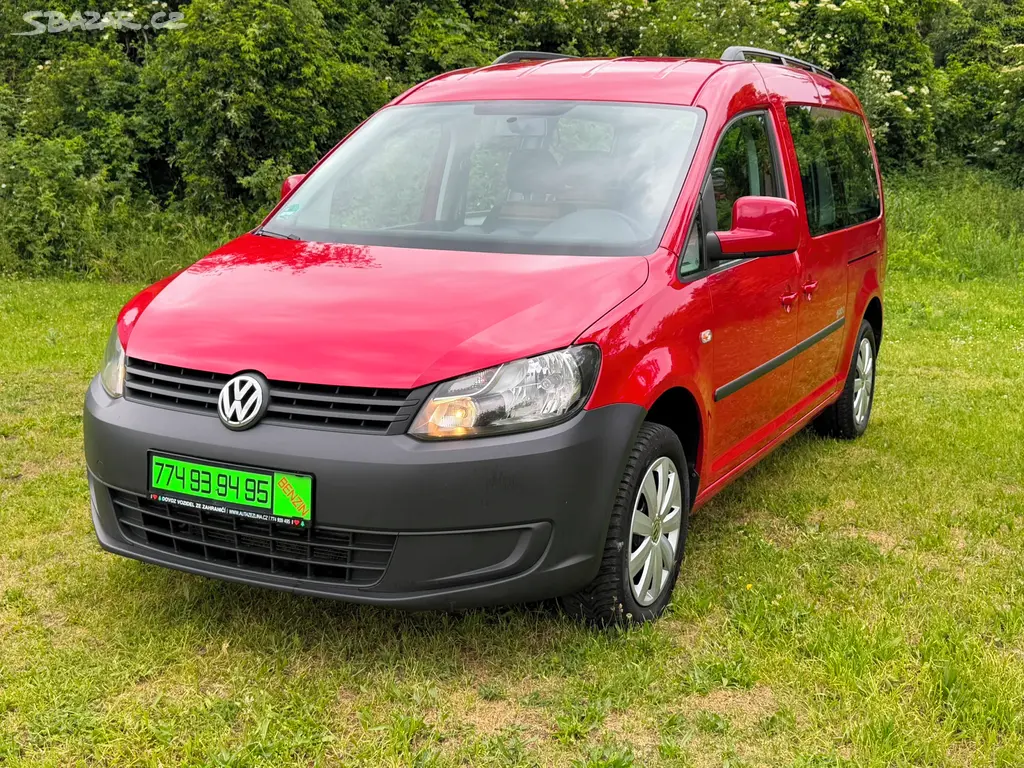 VW CADDY MAXI JAKO-O 1,6 MPI BEN/LPG - TOP STAV - Zlín - Bazar - Sbazar.cz