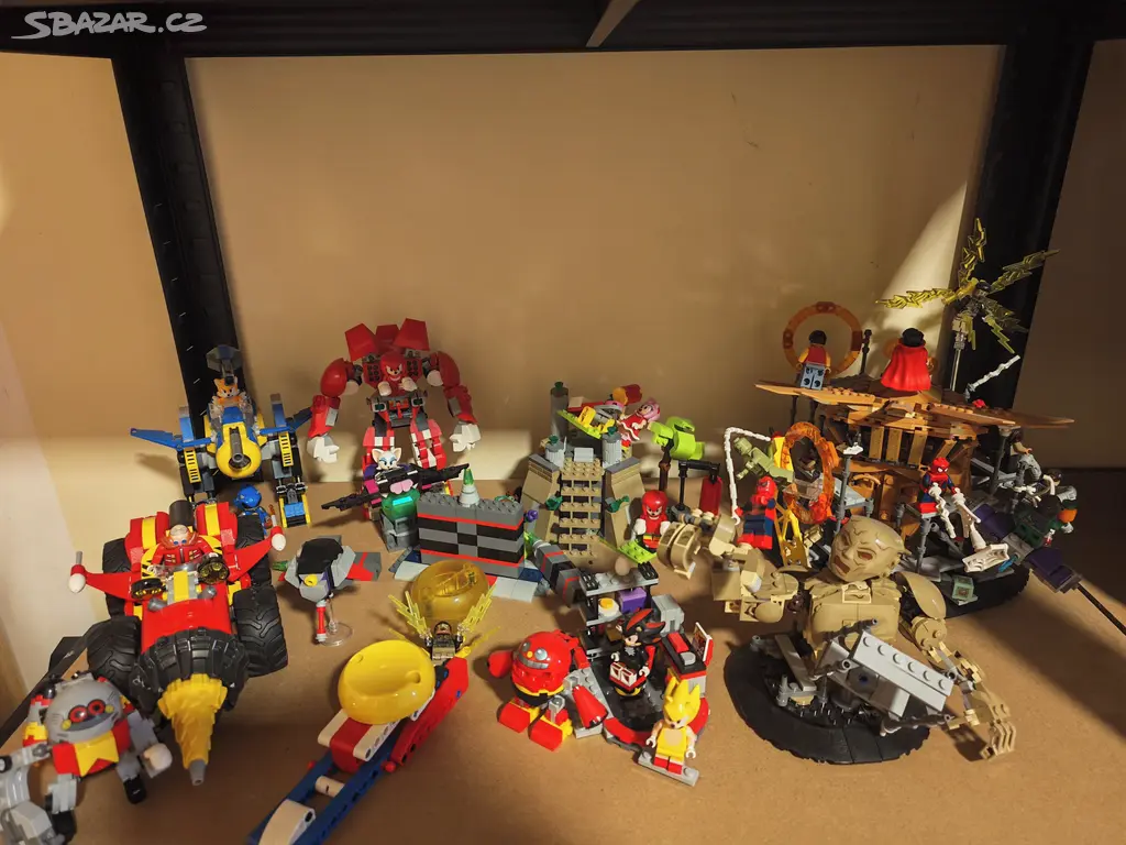 LEGO Marvel a Sonic sety kompletní s návody - Praha 6 - Bazar - Sbazar.cz