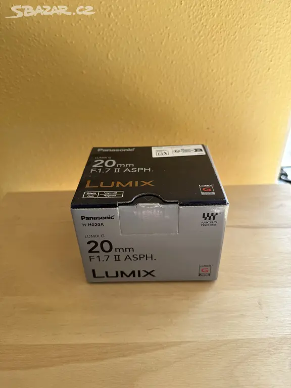 Objektiv Panasonic Lumix G 20 mm f/1,7 II ASPH - Plzeň - Bazar - Sbazar.cz