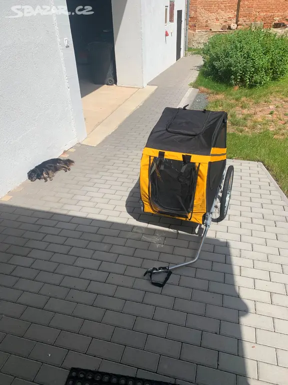 Cyklo Přívěs pro psa a dítě za kolo Purlov - Slaný - Bazar - Sbazar.cz